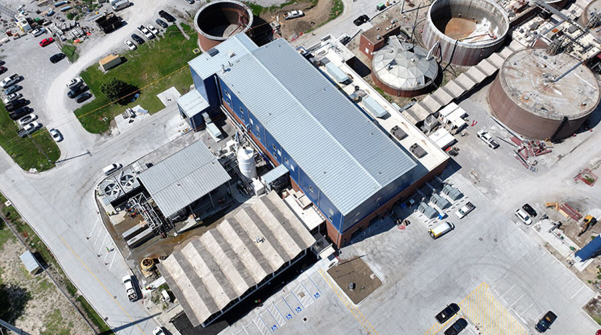 KCMO Blue River Wastewater Treatment Plant Biosolids Facility